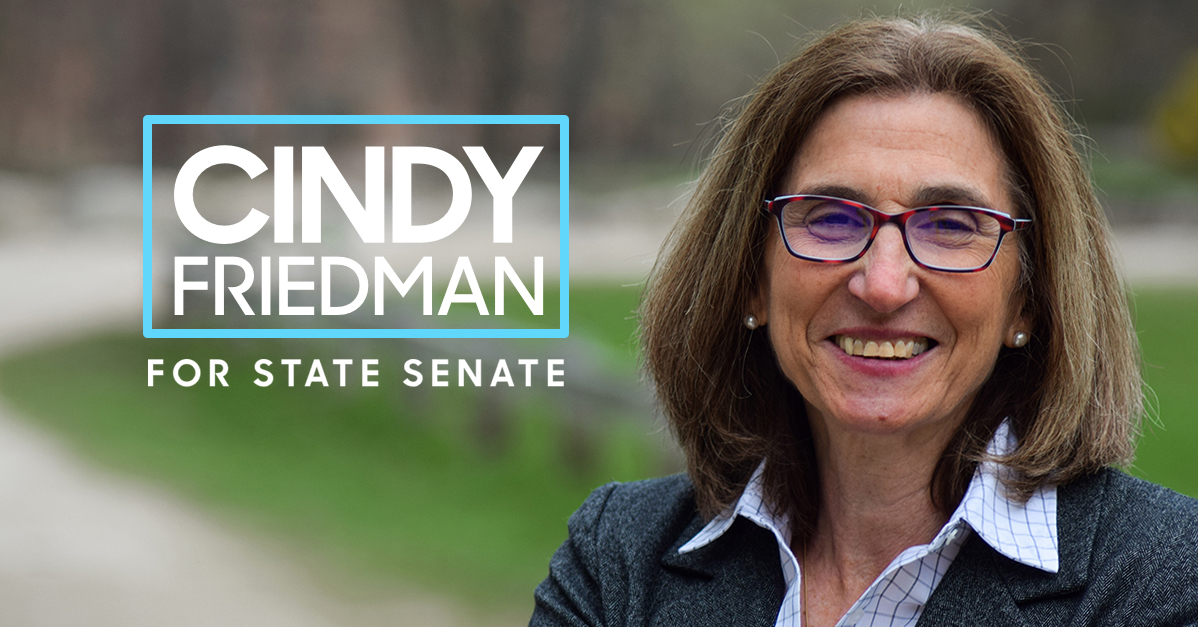 Home Page | Cindy Friedman for State Senate